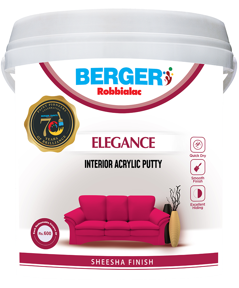 Elegance Interior Putty – Berger Paints Pakistan Ltd.